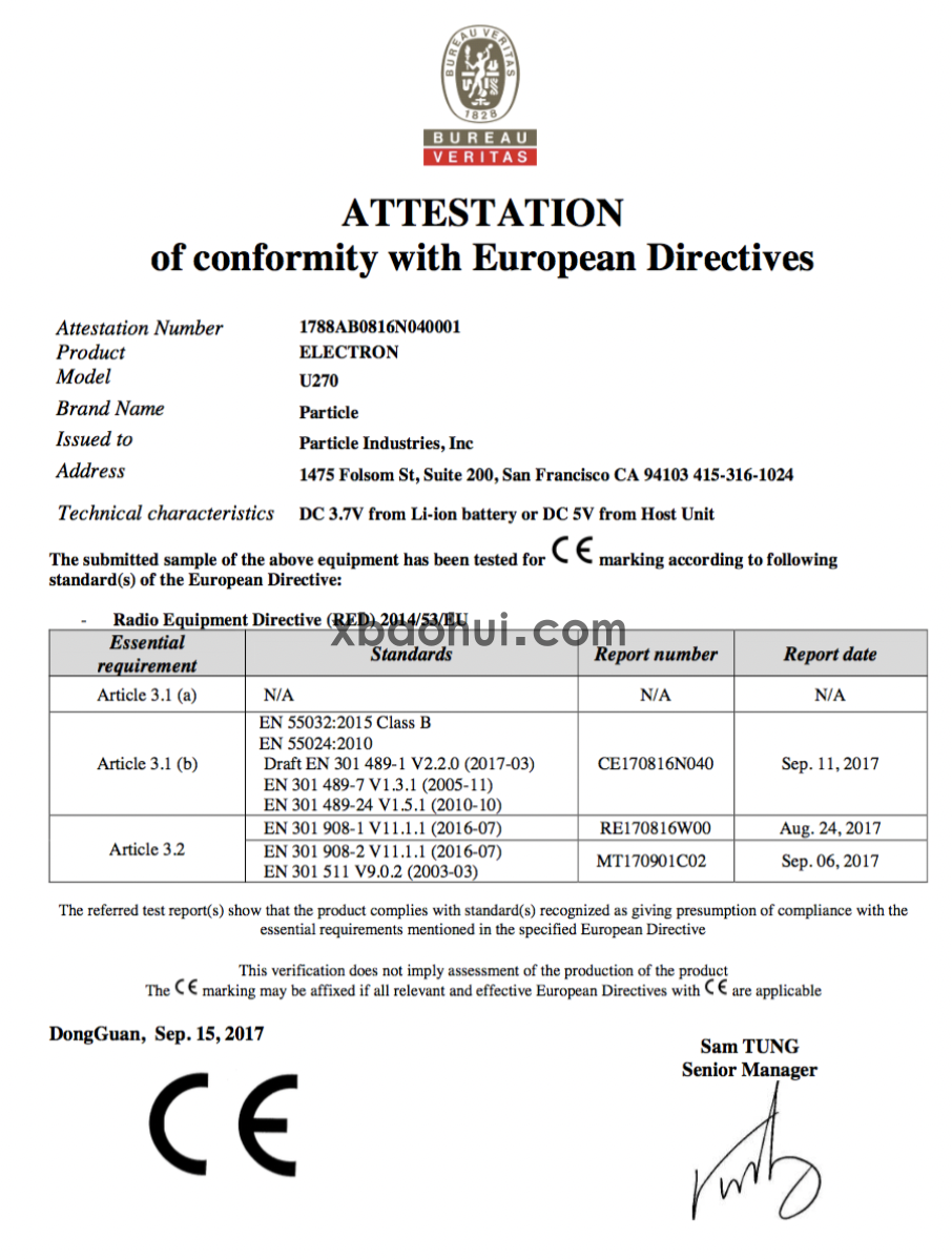 无线电设备 (CE-RED) CE认证