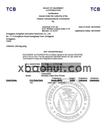FCC ID,FCC VOC,FCC DOC认证标准认证方式价格费用及周期